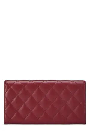 Chanel Lambskin Long Wallet