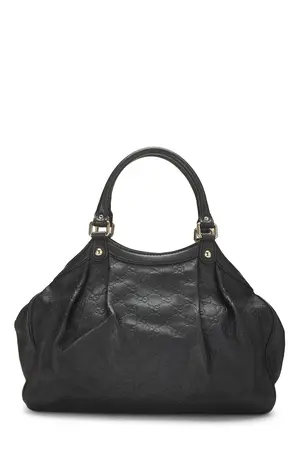Gucci Guccissima Sukey Tote - Black
