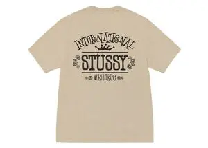 StÜssy Worldwide Pigment Dyed Tee Shirt