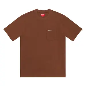 Supreme Short-sleeve Pocket Tee - Brown