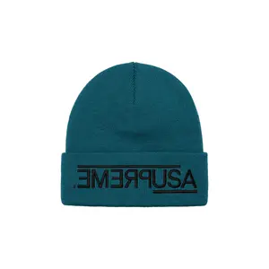 Supreme Supreme USA Beanie Teal