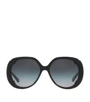 Chloé Acetate Sunglasses - Black