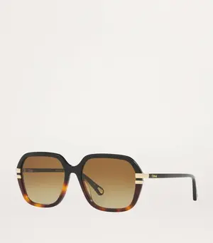 Chloé Acetate Sunglasses - Black