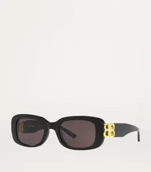 Balenciaga Acetate 06e000317 Sunglasses - Black