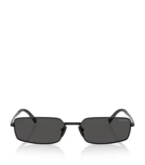 Prada Metal Sunglasses - Black