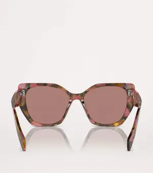 Prada Acetate Pr 19zs Sunglasses - Brown