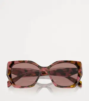Prada Acetate Pr 19zs Sunglasses - Brown