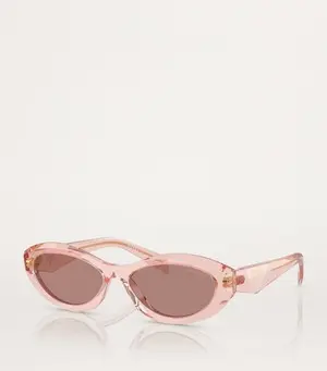 Ray-ban Prada Oval Acetate Sunglasses