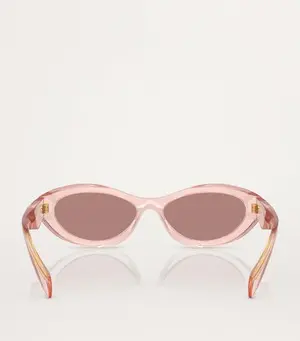 Ray-ban Prada Oval Acetate Sunglasses