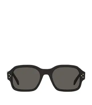Celine Acetate Sunglasses - Black