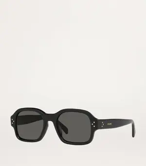 Celine Acetate Sunglasses - Black