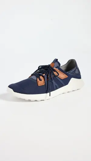 Olukai Manele Golf Sneakers - Trench Blue