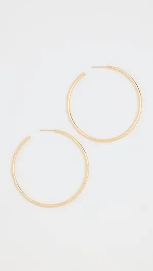 JENNIFER FISHER 2 Thread Hoop Earrings