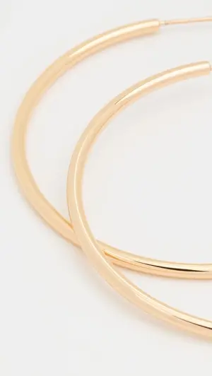JENNIFER FISHER 2 Thread Hoop Earrings