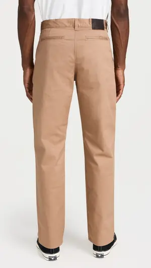 Naked & Famous Denim Straight Chino Stretch Twill Trousers