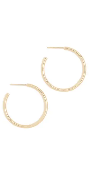 JENNIFER FISHER Thread Mini Hoop Earrings - Yellow Gold