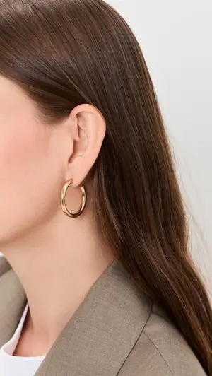 JENNIFER FISHER Lilly Mini Hoop Earrings - Yellow Gold