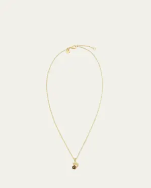 PROCACCIA JEWELRY 18k Hebrew Yod Initial Necklace - Gold