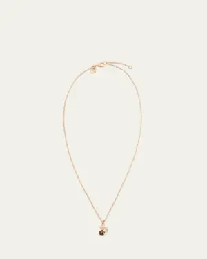 PROCACCIA JEWELRY 18k Hebrew Yod Initial Necklace - Rose Gold