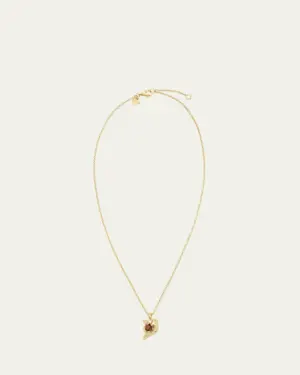 PROCACCIA JEWELRY 18k Hebrew Ayn Initial Necklace - Gold