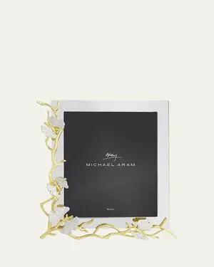 Michael Aram Butterfly Ginkgo Frame, 8" X 10 - White And Gold