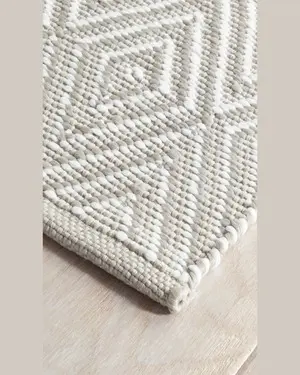 ANNIE SELKE Diamond Handwoven Indoor/outdoor Rug, 5' X 8