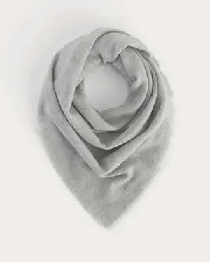 Everlane Cashmere Feather Scarf Heathered Grey