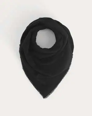 Everlane Cashmere Feather Scarf - Black