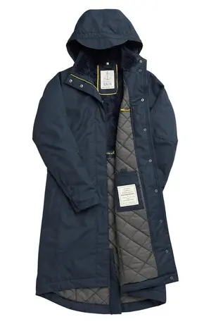 SEASALT CORNWALL Janelle Waterproof Coat - Squid Ink