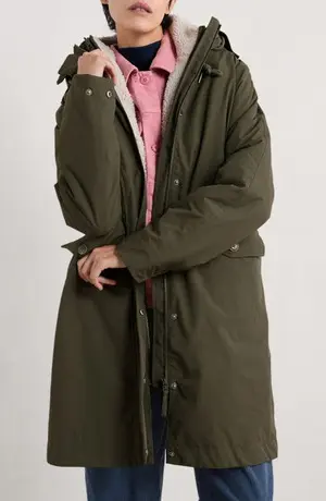 Women's Coats with Removable Hood