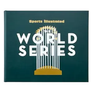 GRAPHIC IMAGE The World Series Leather Coffee Table Book - Green
