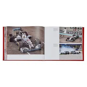 GRAPHIC IMAGE F1 Heroes Leather Coffee Table Book
