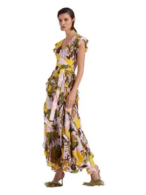 La Doublej Floral Evening Dresses