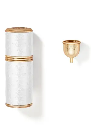 CREED Leather Fragrance Atomizer - Gold/ White
