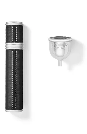 CREED Refillable Travel Atomizer - Silver/black