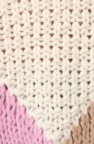 PETAL & PUP Koda Colorblock Oversized Sweater