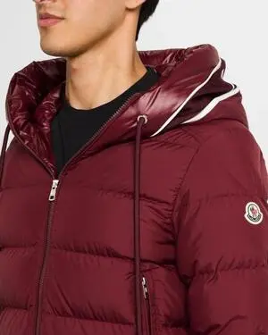 Moncler Cardere Puffer Jacket - Medium Red