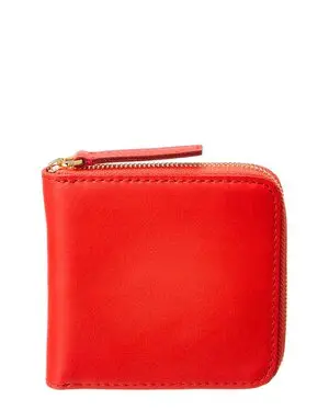 Madewell Madewell The Essential Zip Leather Wallet Red