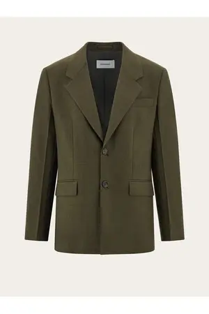FERRAGAMO Single-breasted Blazer With Removable Belt