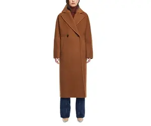 HISO Harper Wool-blend Maxi Coat - Cognac