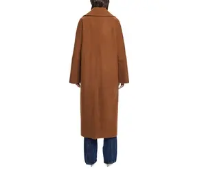 HISO Harper Wool-blend Maxi Coat - Cognac