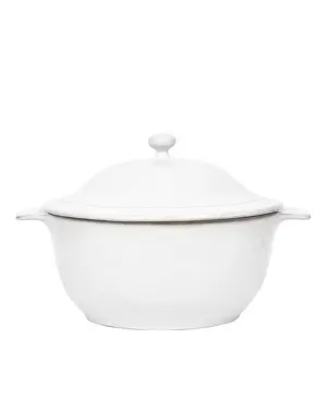 JULISKA Puro 12 Casserole With Lid - Whitewash
