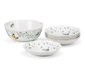 LENOX Butterfly Meadow 7-piece Bowl Set - One-color