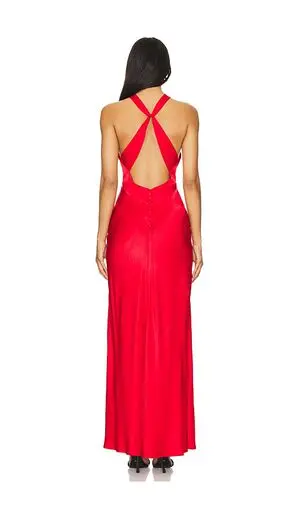 Rixo Losanna Dress - Red