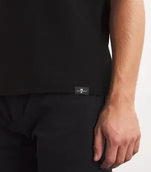 7 For All Mankind Luxe Performance T-shirt - Black