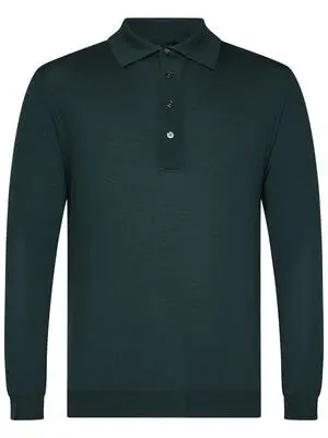 LOW BRAND Polo Shirt Green