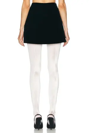 SID NEIGUM Worlds Blackest Mini Skirt