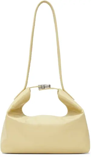 By Far BY FAR Bea Creased Leather Bag - Bg032 Tapioca