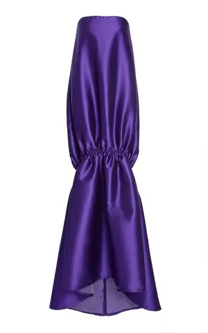 GRETA CONSTANTINE Riedel Flounce Gown