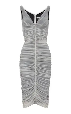 Magda Butrym Off-the-shoulder Midi Dress - Neutral